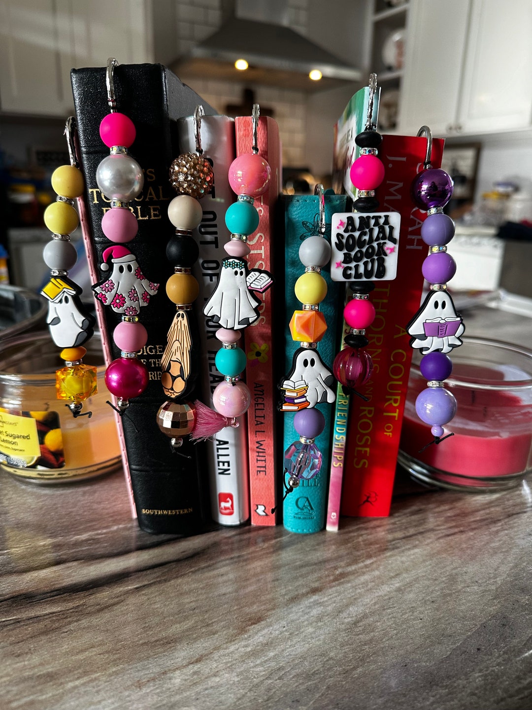 Beaded Book Marks - Etsy