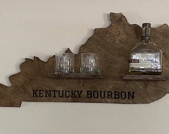Bourbon Display Shelf - Etsy
