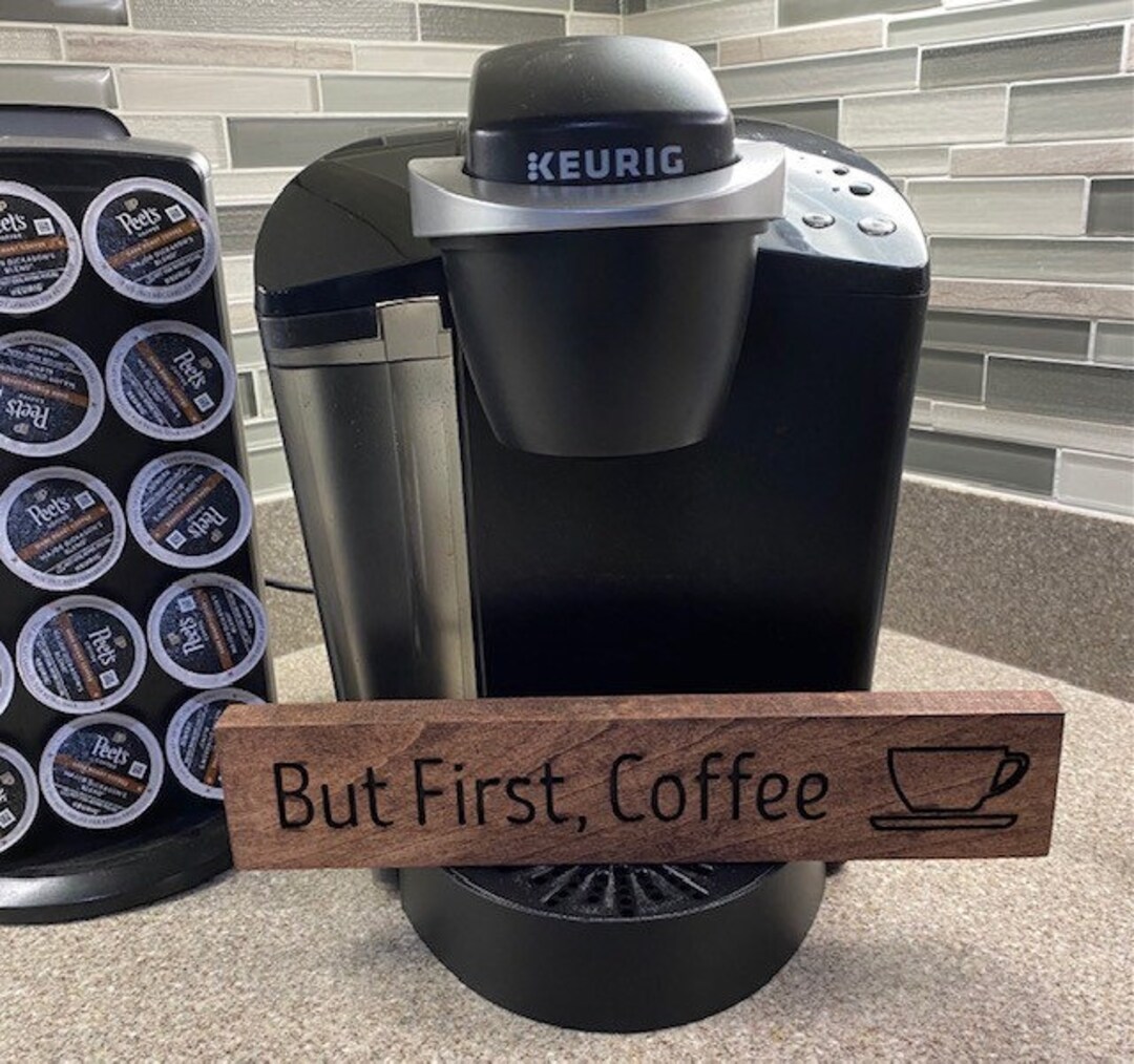 But First Coffee, Block Sign - Etsy