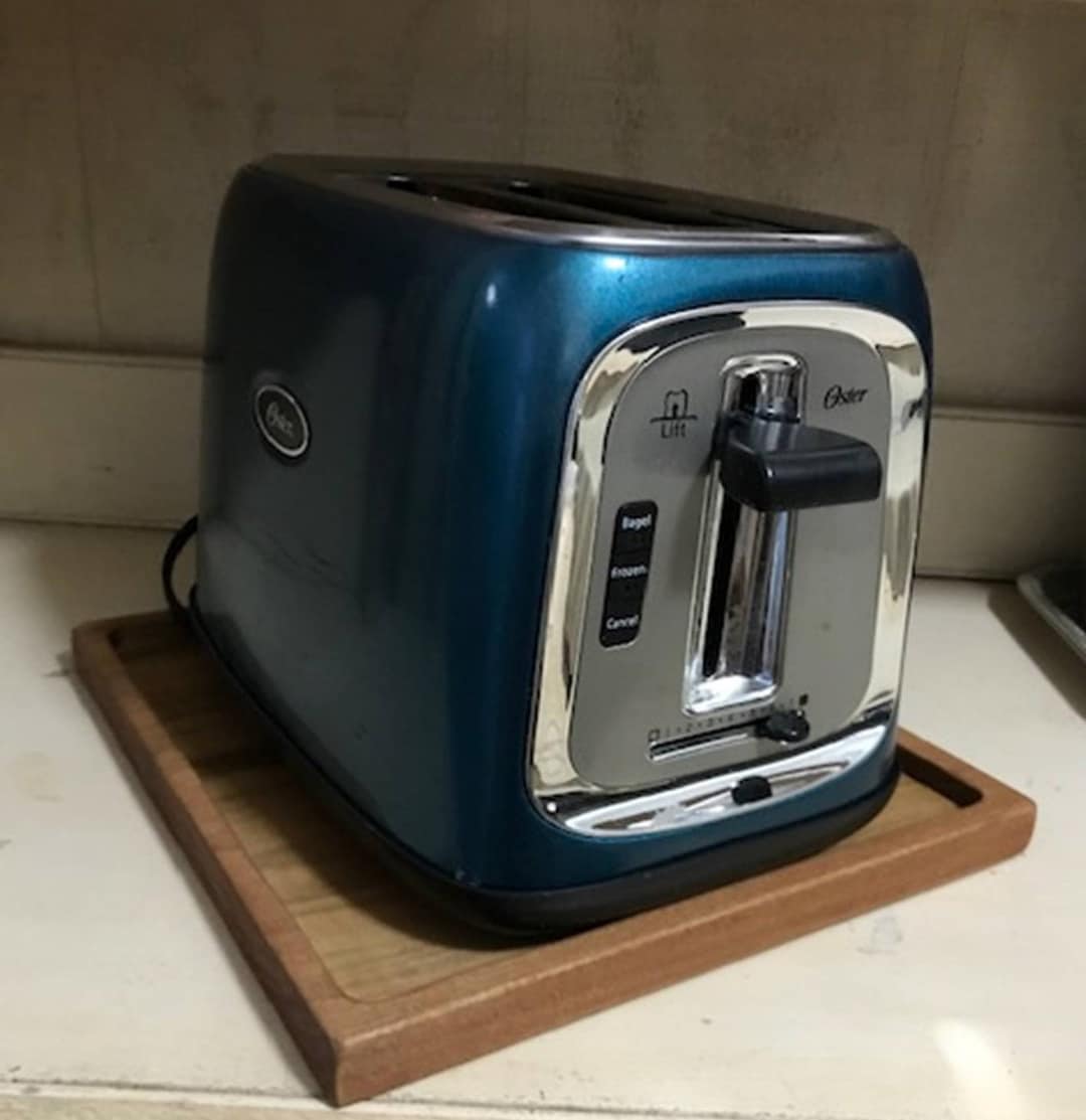 Handmade Wooden Toaster Tray - Etsy
