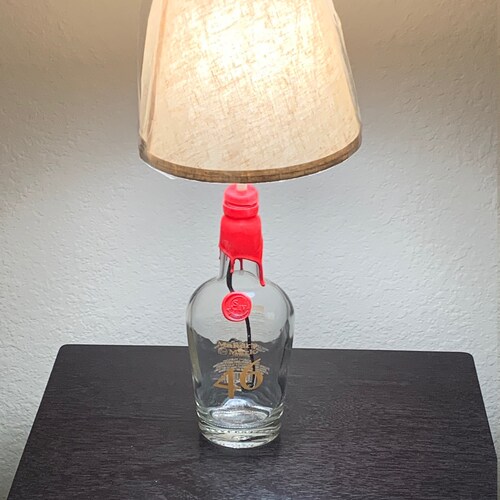 Maker's Mark Bottle Lamp - Etsy