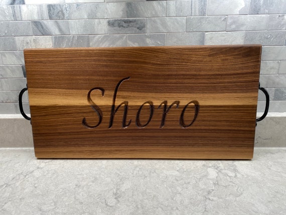 Handmade Walnut Charcuterie Board / Personalized / With or | Etsy
