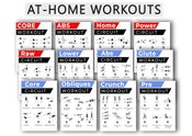 Stretching Exercise Poster, Warm up Cool Down Chart - Etsy Canada