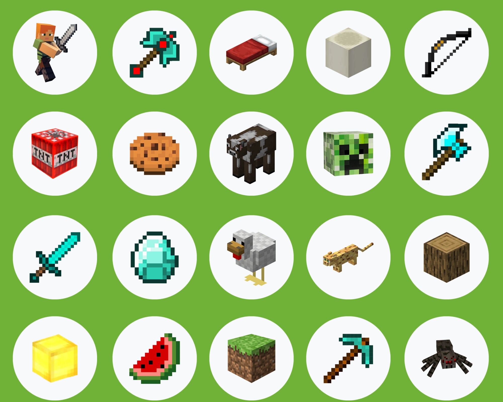 25 Minecraft Instagram Highlight Covers Streamer, Youtuber, Gamer ...