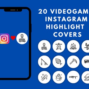 20 Videogames Instagram Highlight Covers, Instagram Stories - Gamer ...