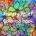 Anxiety Relief Coloring Book Over 200 Pages of Mindfulness - Etsy