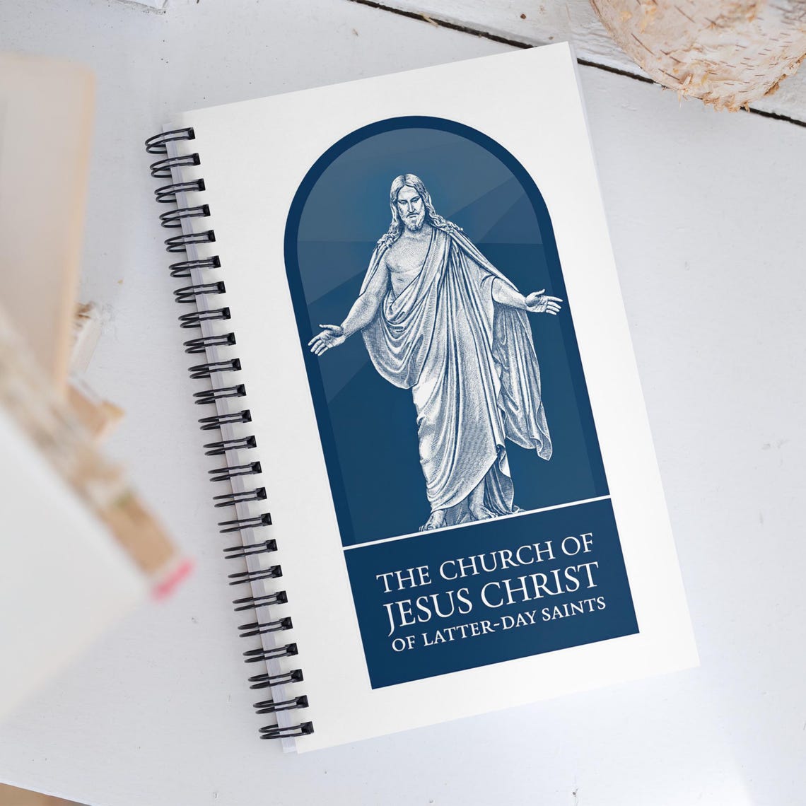 LDS Spiral Notebook, Mormon, Art, Temple, Mission, Elder, Missionary ...