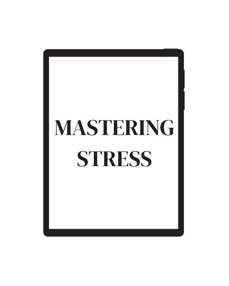 Mastering Stress: Strategies for a Balanced Life Ebook, Digital ...