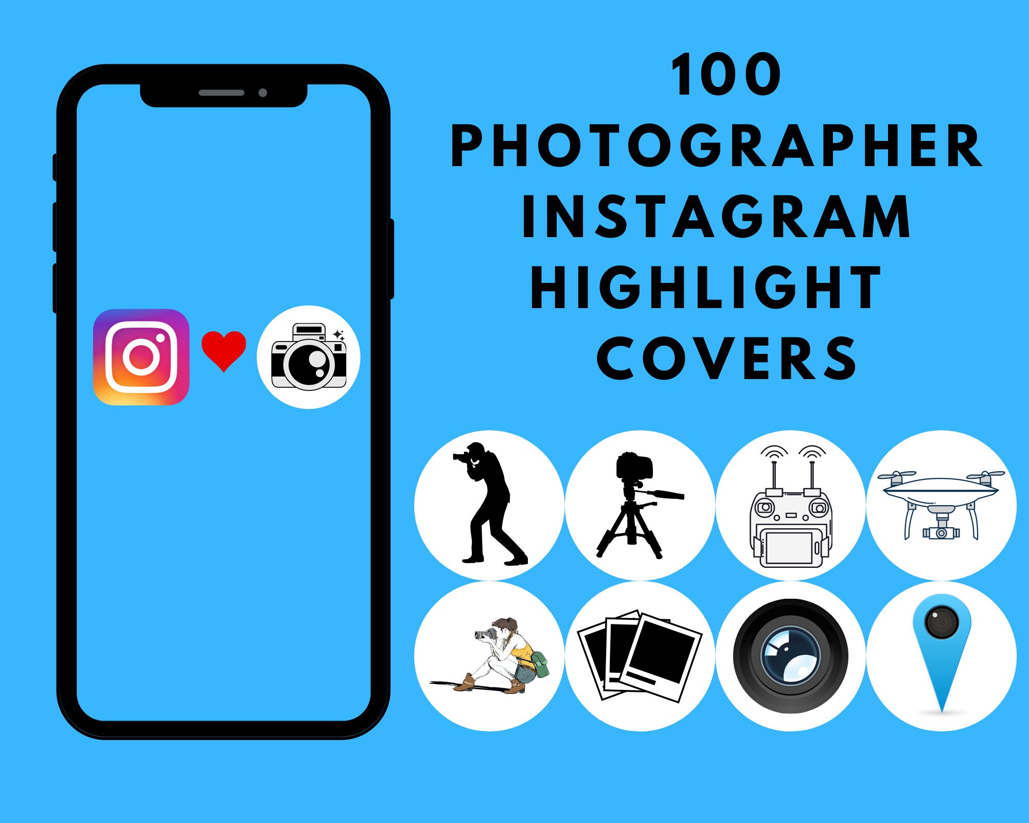 Influencer Instagram Highlight Covers Bundle, 700+ Covers - Youtuber ...