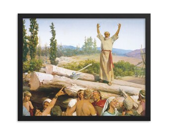 The Last Supper Latter-day Saint Framed Poster, LDS, Mormon, Art ...