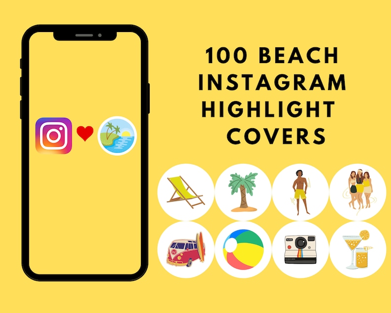 100 Beach Instagram Highlight Covers, Instagram Stories, Instagram ...