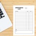Grocery List, Digital, Printable, Money, Bill, Budget, Debt, Saving ...