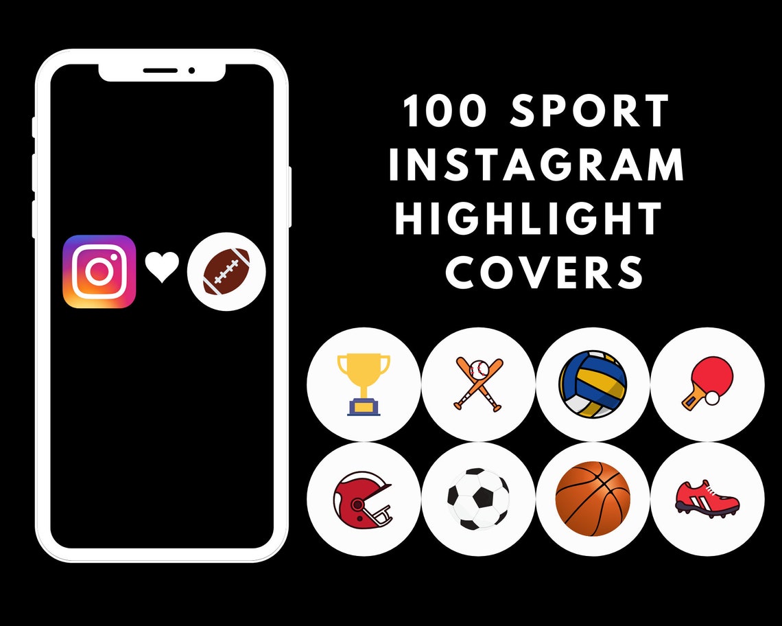 Fitness Instagram Highlight Covers Bundle 500 Covers GYM - Etsy
