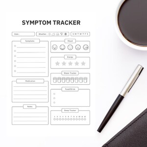 Symptom Tracker, Track Your: Mood, Energy Level, Water, Medication ...