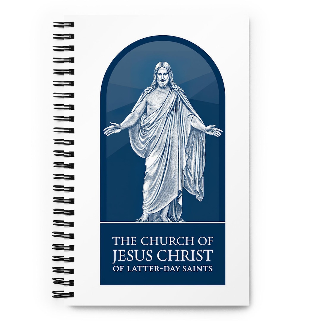 LDS Spiral Notebook, Mormon, Art, Temple, Mission, Elder, Missionary ...