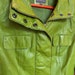 Vintage 00's Y2K Lime Green Leather Jacket Motocross Style - Etsy