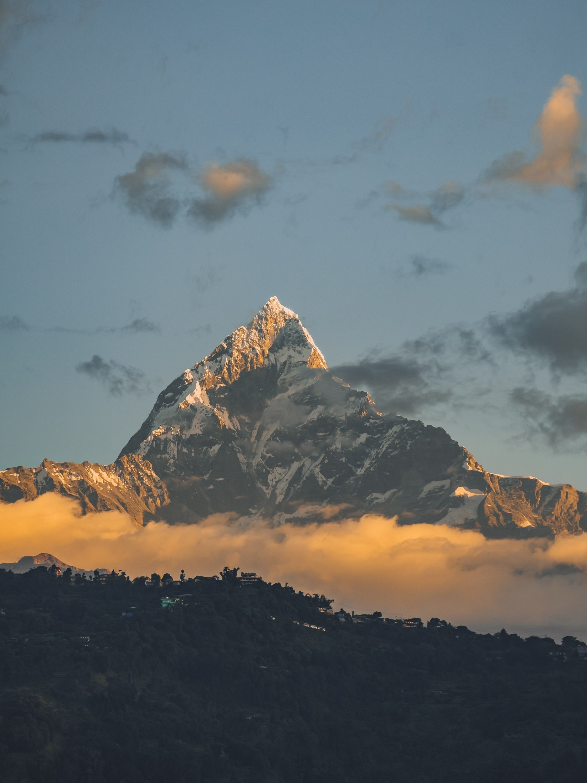 Machapuchare, Mountain Wall Art, Nepal Mountain Print, Nepal Art, Art ...