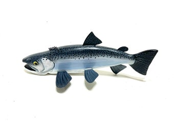 8 Inch Rainbow Trout Benziejo Fish Decoy - Etsy
