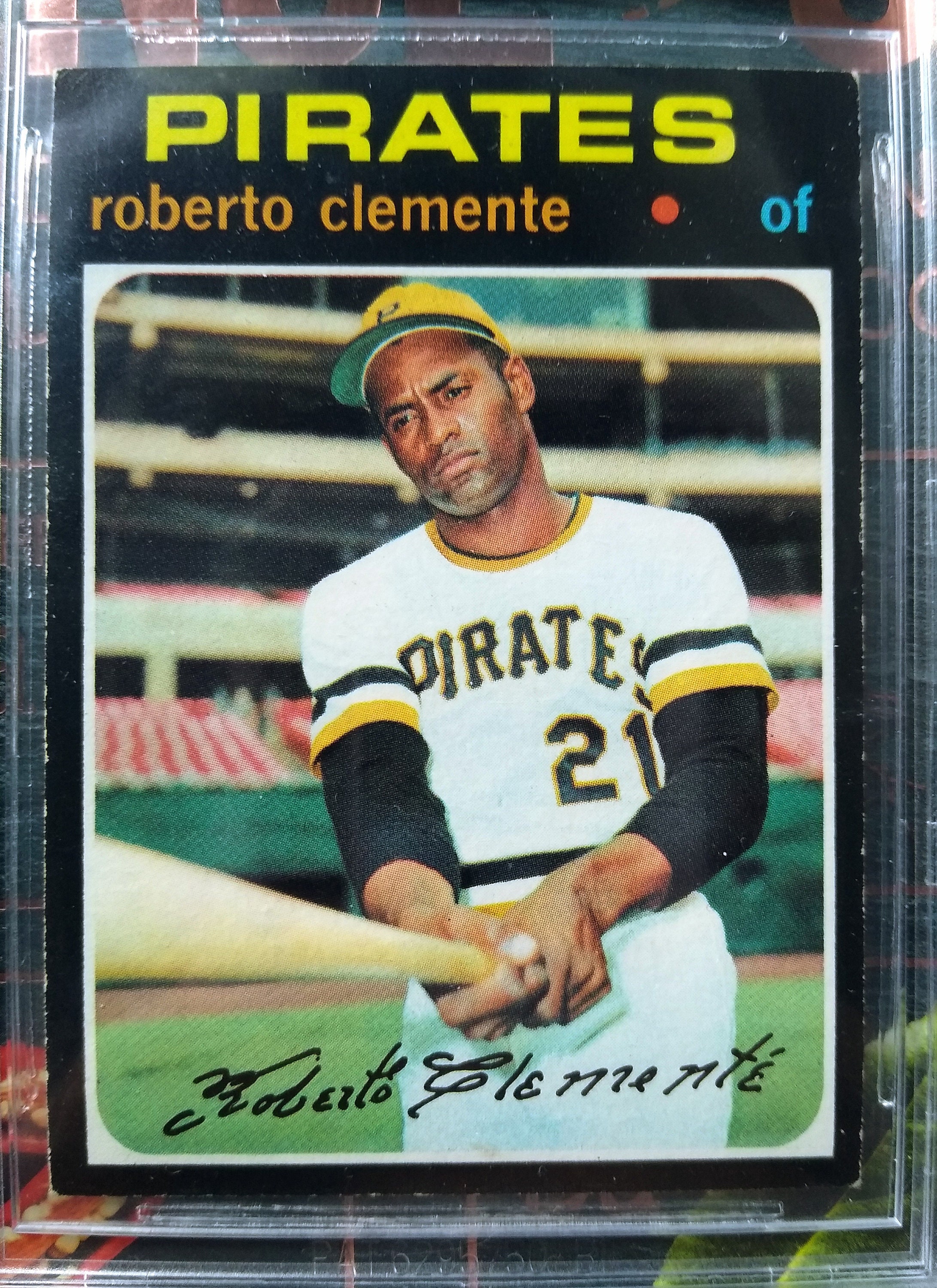 1971 Topps Roberto Clemente Pittsburgh Pirates BVG 6.5 Rare - Etsy