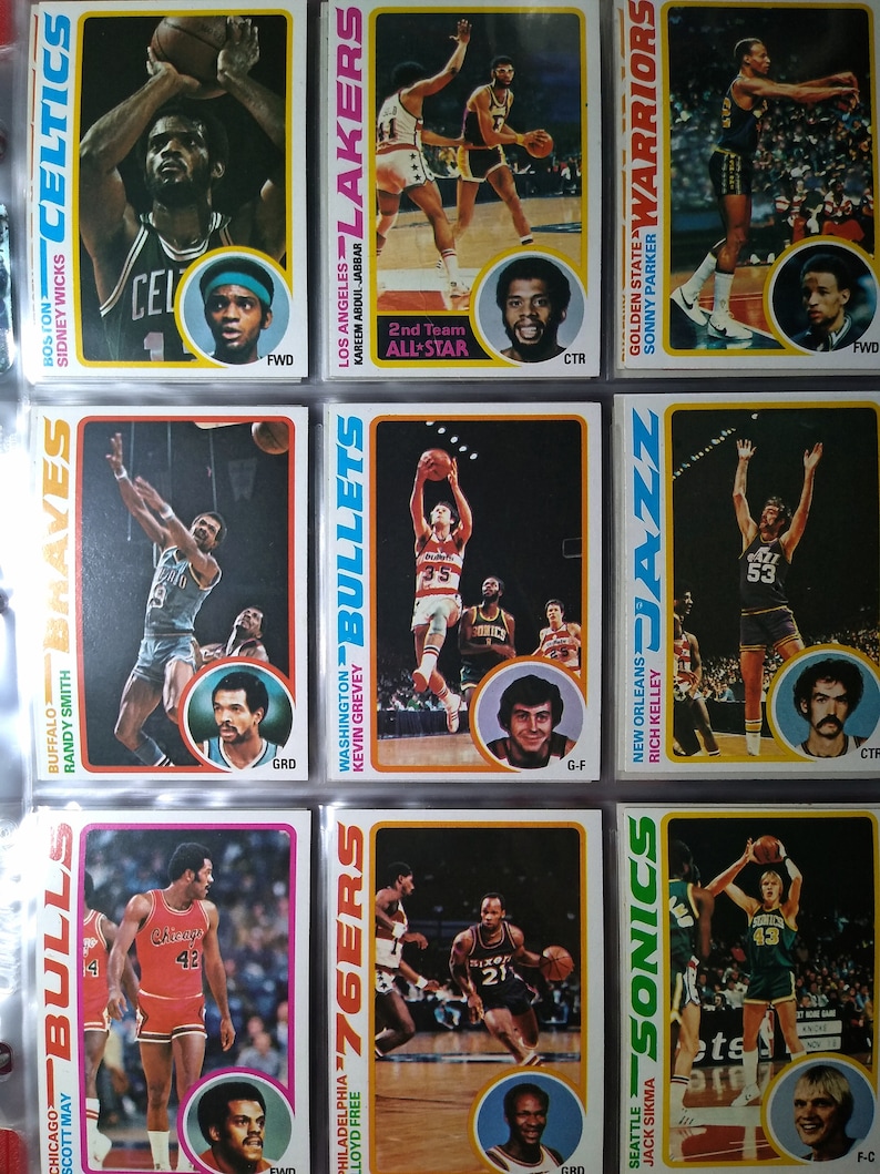 1978-79 Topps Basketball Complete Set 1-132 Bernard King RC - Etsy