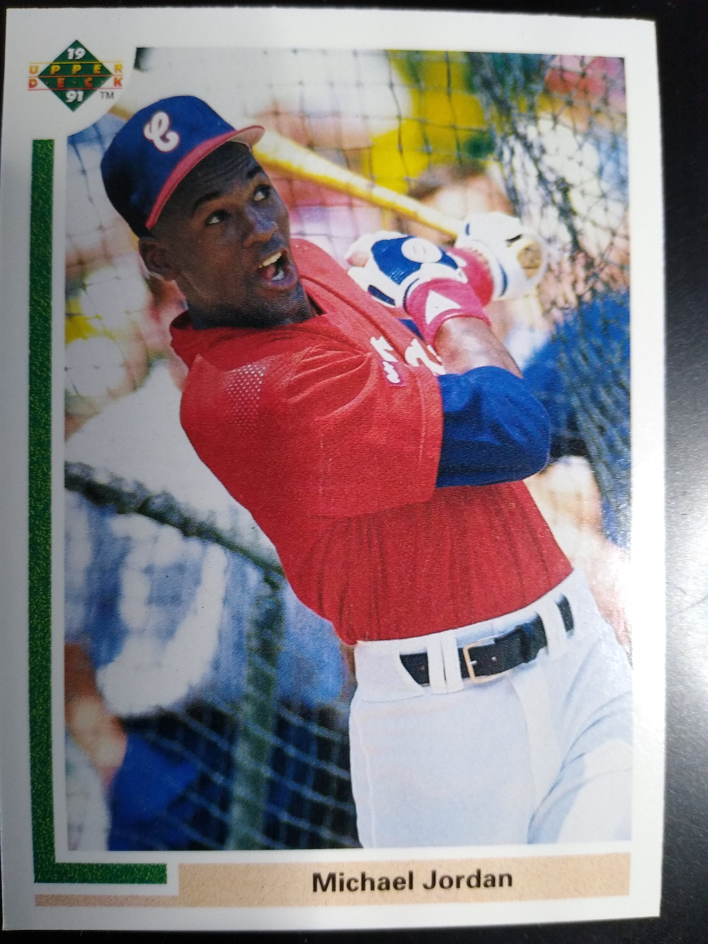 1991 Upper Deck Michael Jordan SP1 Baseball Card the Goat's Baseball ...