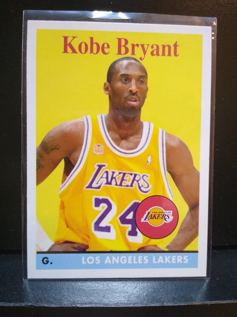 2008-09 Topps Basketball 1958-59 Variation 24 Kobe Bryant Los - Etsy