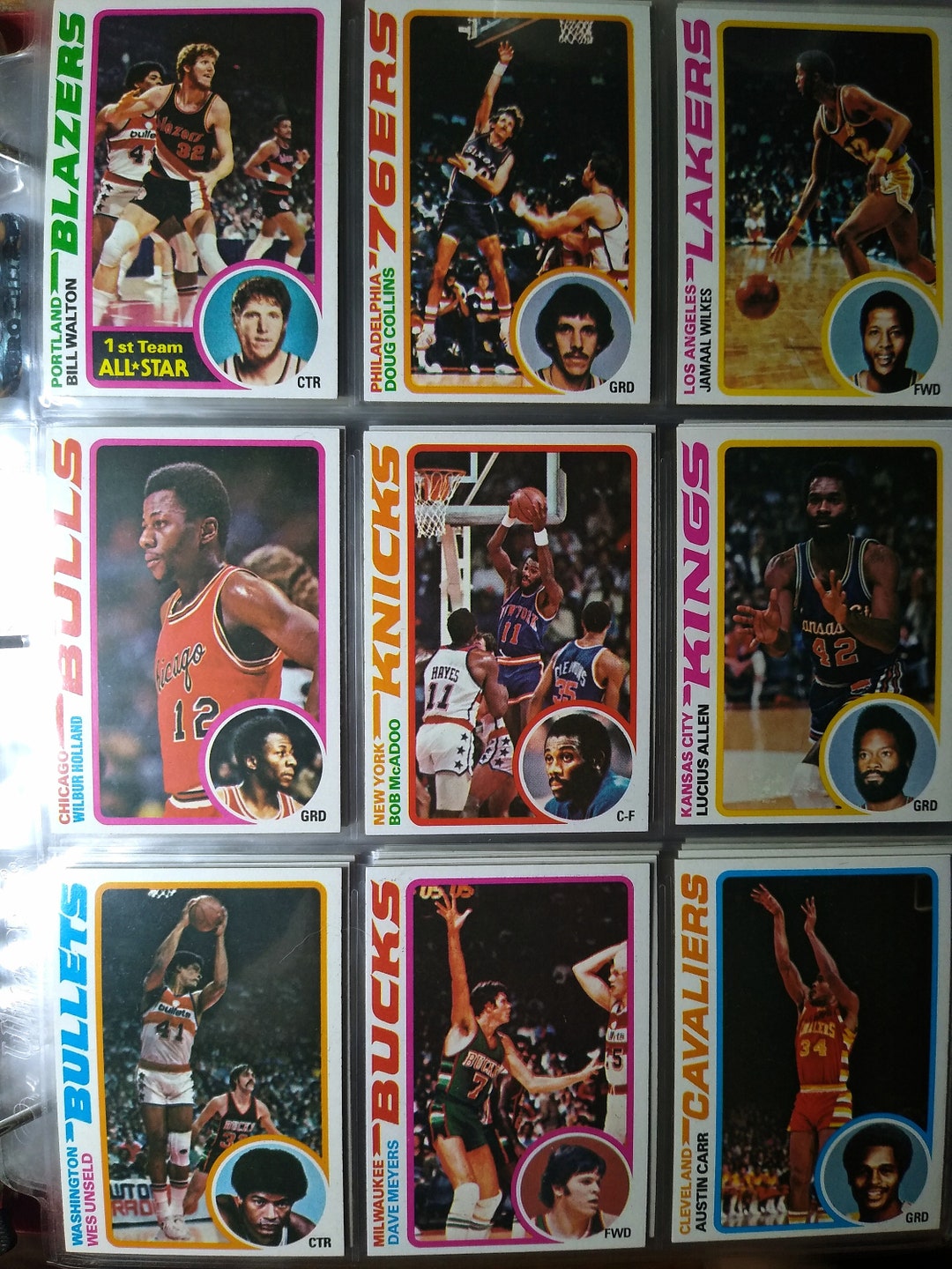 1978-79 Topps Basketball Complete Set 1-132 Bernard King RC Kareem ...
