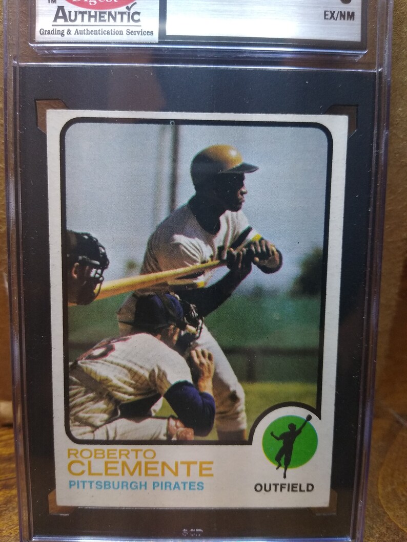 1973 Topps Roberto Clemente Pittsburgh Pirates Graded 6 Ex-mt | Etsy