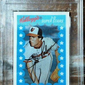 1982 Kellogg's 3-D Superstars Jim Palmer Baltimore Orioles PSA 10 Gem ...