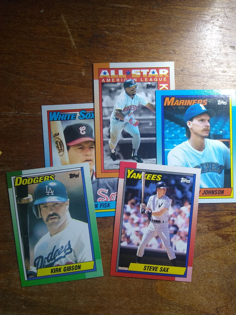1990 Topps Baseball Wax Packs Lot Of Three 3 Possible Frank - Etsy