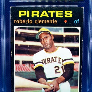 1971 Topps Roberto Clemente Pittsburgh Pirates CGC 4 VG-EX - Etsy