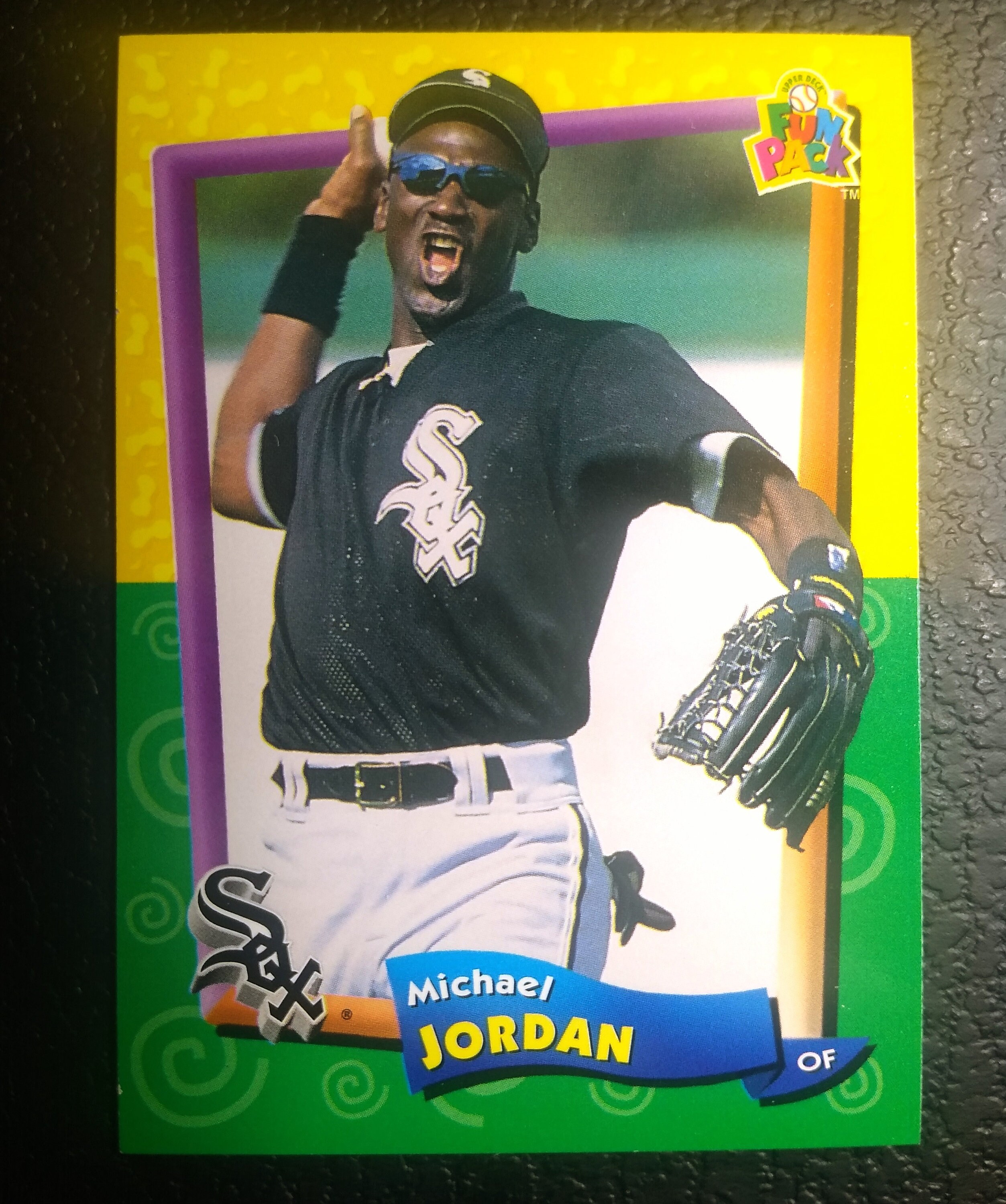 1994 Upper Deck Fun Pack #170 Michael Jordan Rookie Chicago White Sox ...