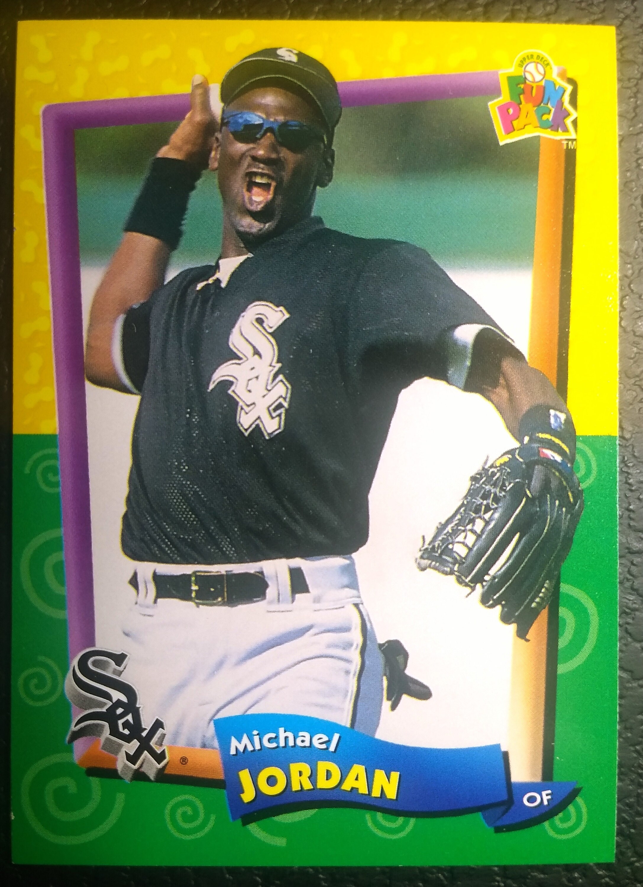 1994 Upper Deck Fun Pack #170 Michael Jordan Rookie Chicago White Sox ...