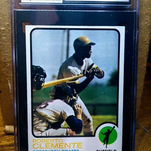 1973 Topps Roberto Clemente Pittsburgh Pirates Graded 6 Ex-mt - Etsy