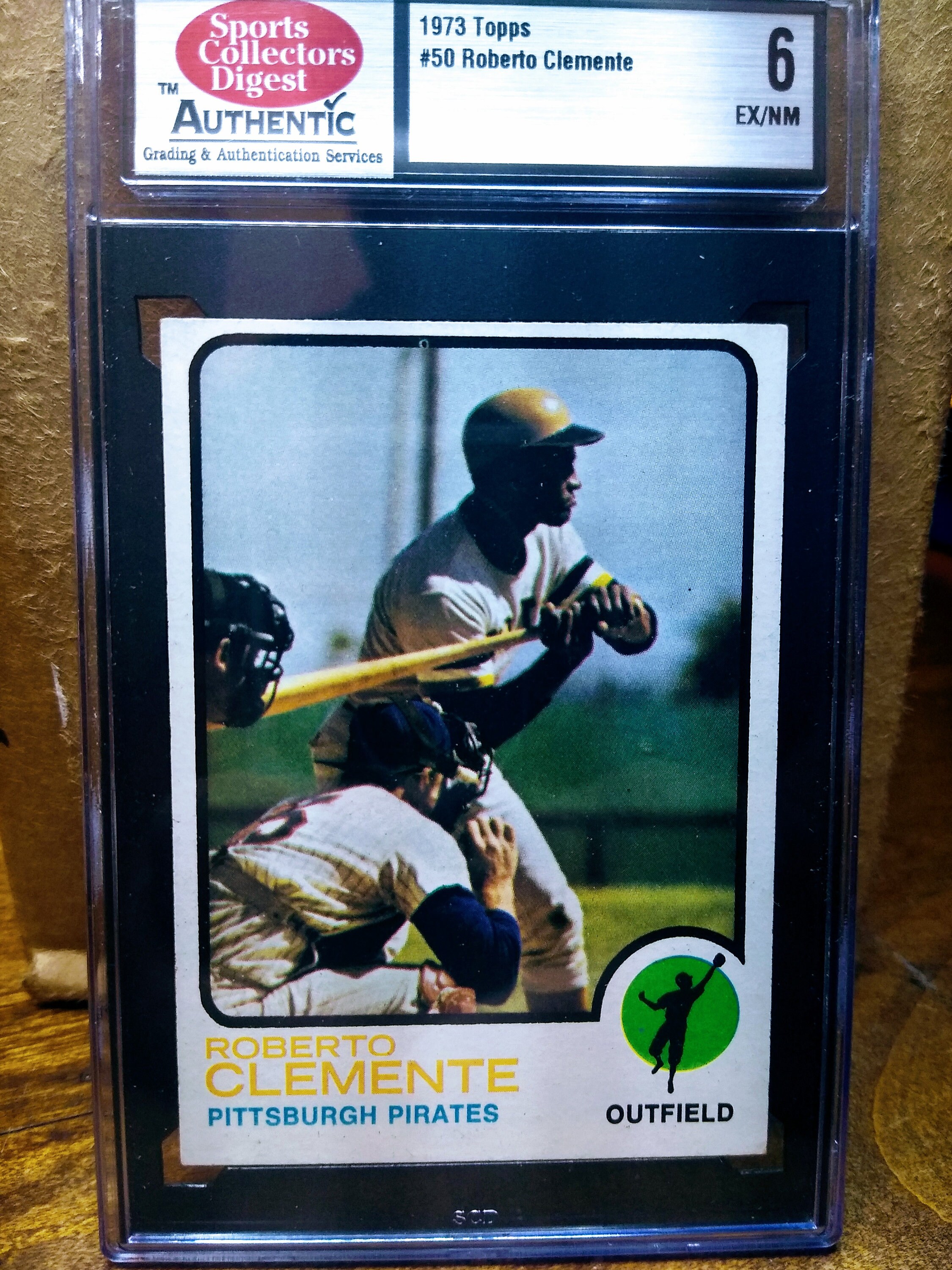 1973 Topps Roberto Clemente Pittsburgh Pirates Graded 6 Ex-mt - Etsy