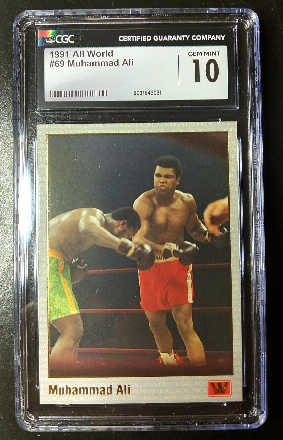 MUHAMMAD ALI 1991 All World Boxing #69 Joe Frazier Gem Mint 10 CGC - Etsy