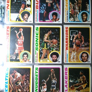 1978-79 Topps Basketball Complete Set 1-132 Bernard King RC Kareem ...
