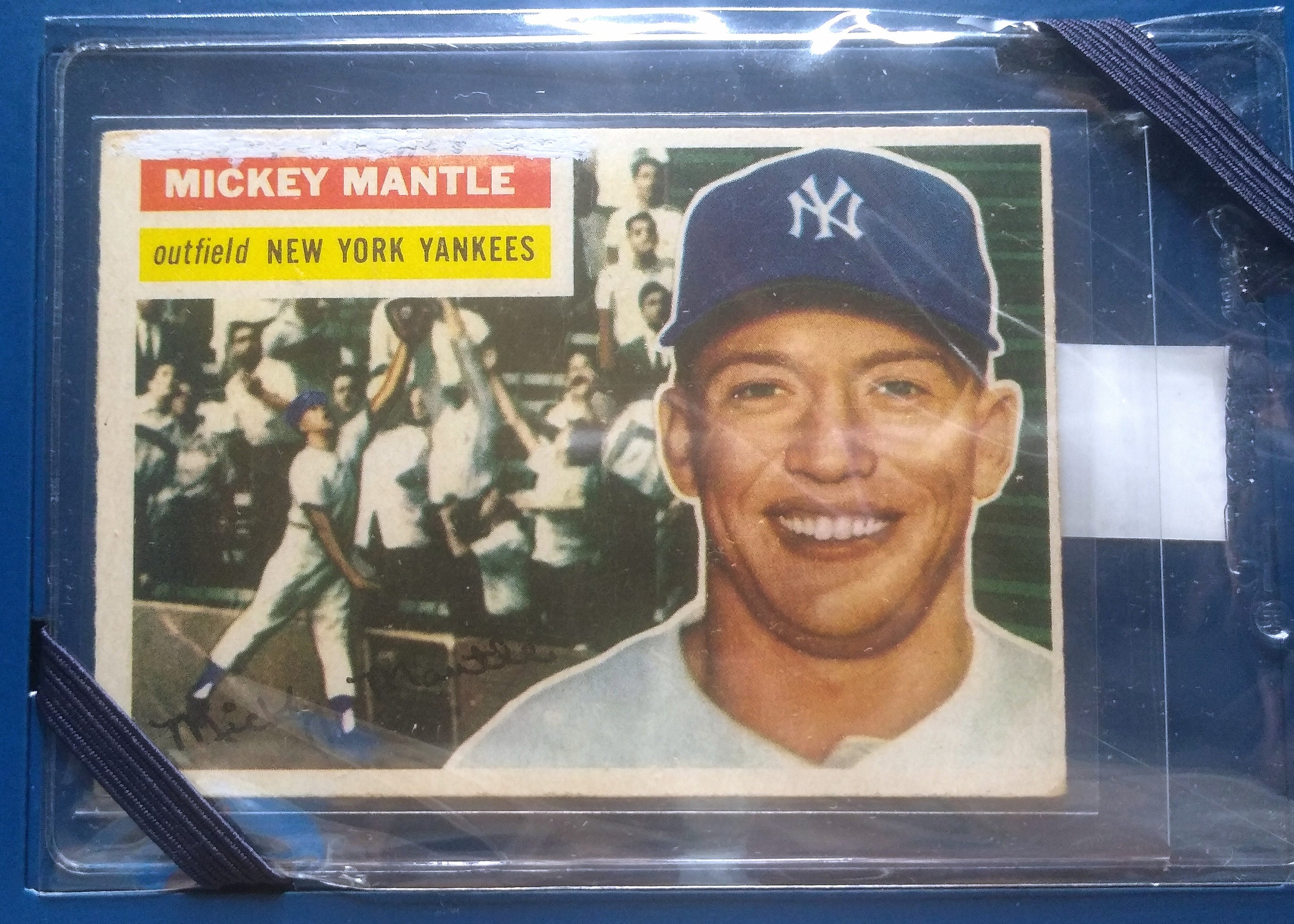1956 Topps Mickey Mantle New York Yankees Triple Crown Year EBAY ...