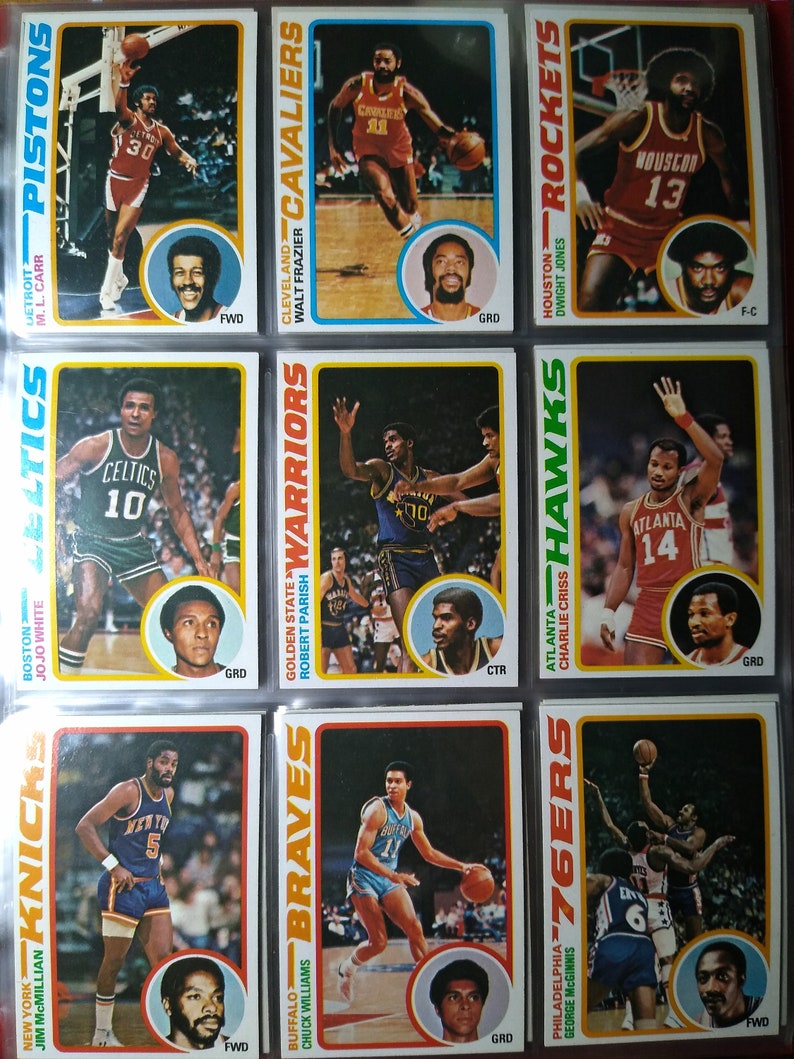 1978-79 Topps Basketball Complete Set 1-132 Bernard King RC - Etsy