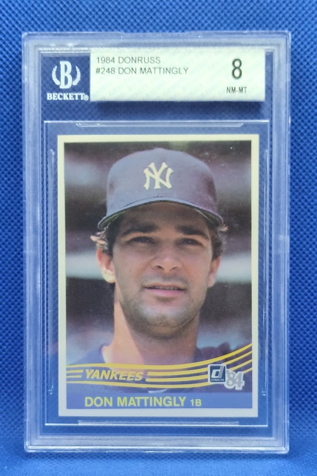 1984 Donruss Baseball #248 Don Mattingly Rookie Card BGS 8 NRMT - Etsy