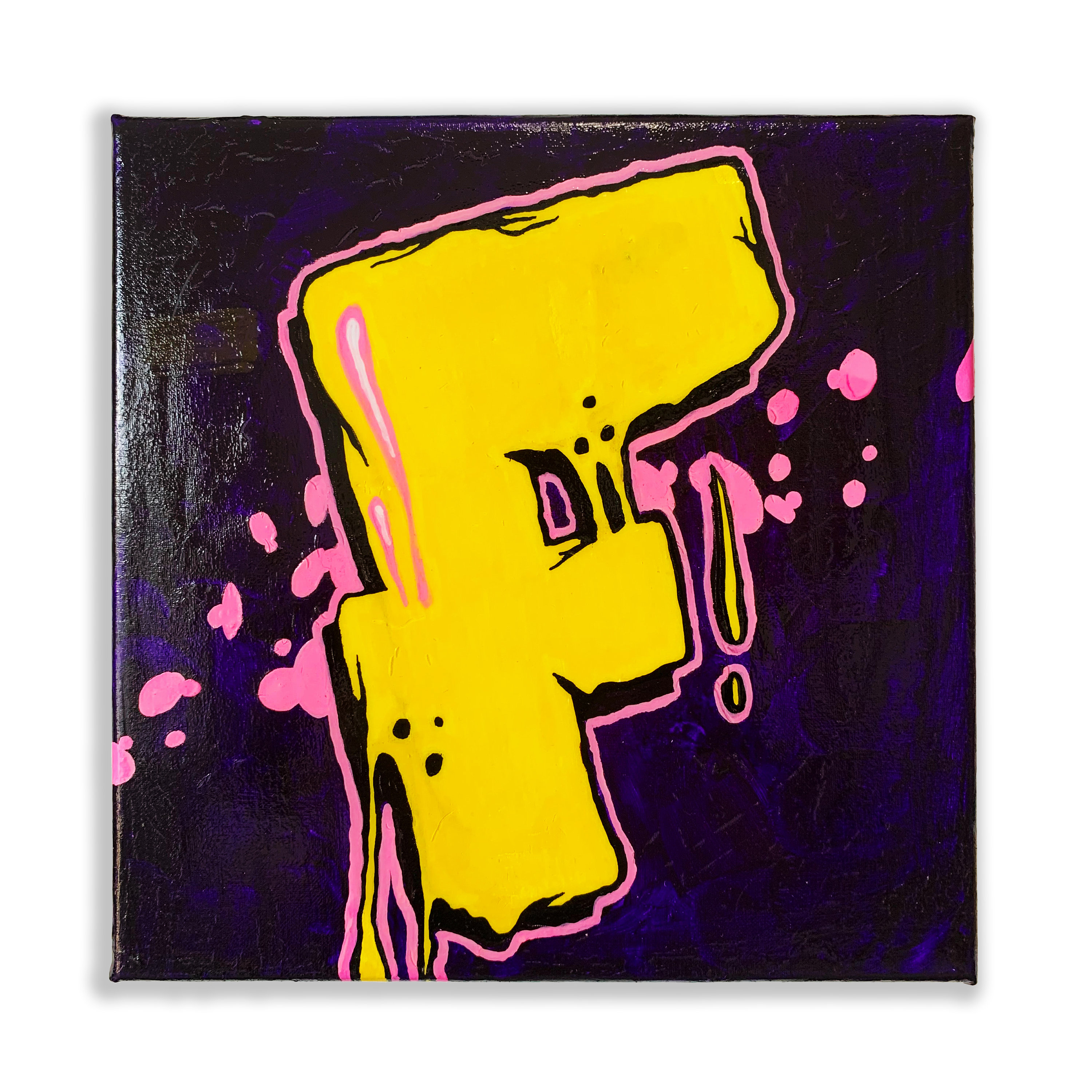 Graffiti Letter F Art Print 12x12 Inches Signed & Numbered X/10 - Etsy
