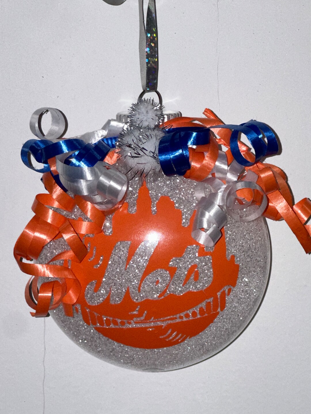 Mets Baseball Christmas Ornament - Etsy