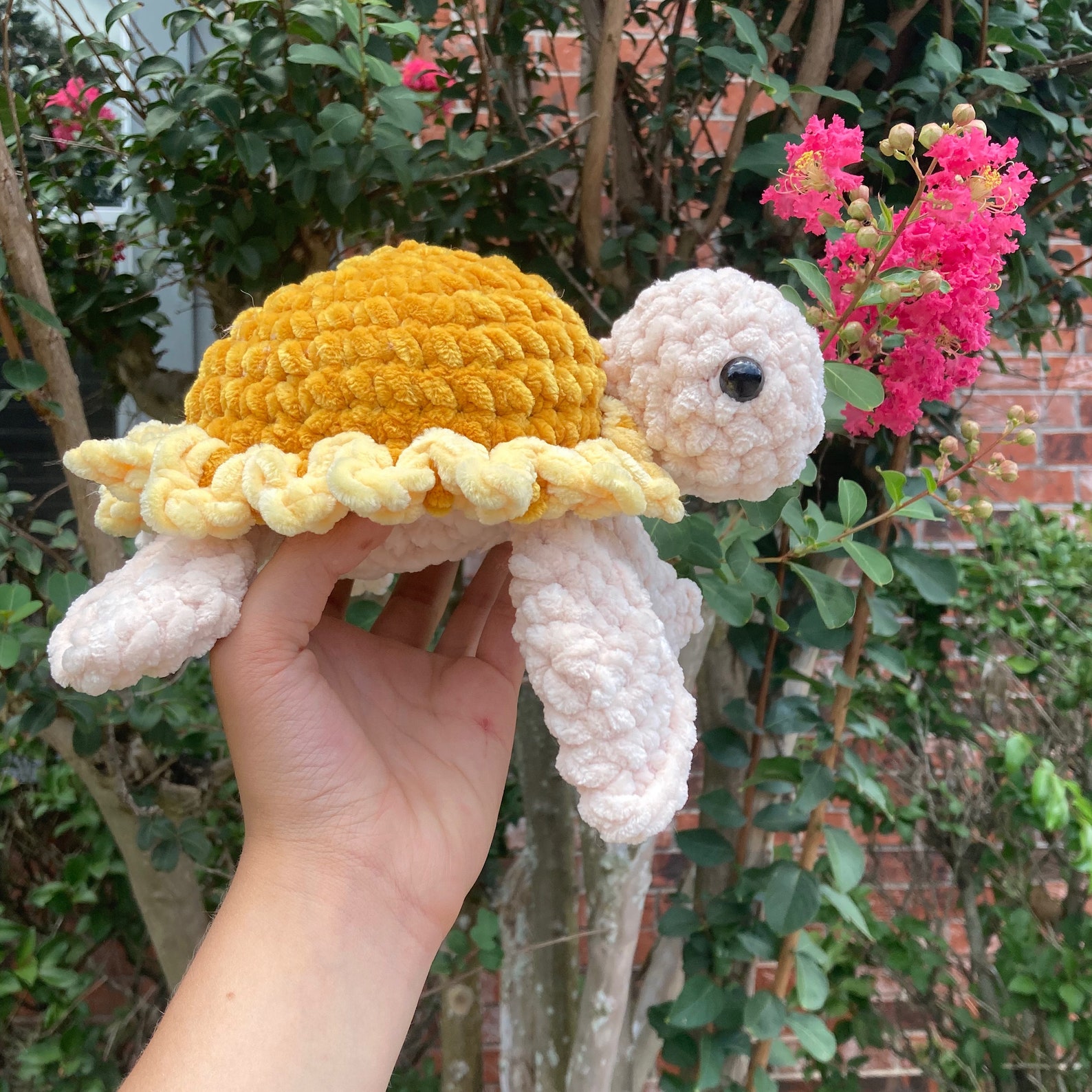 Crochet Sunflower Sea Turtle Pattern - Etsy