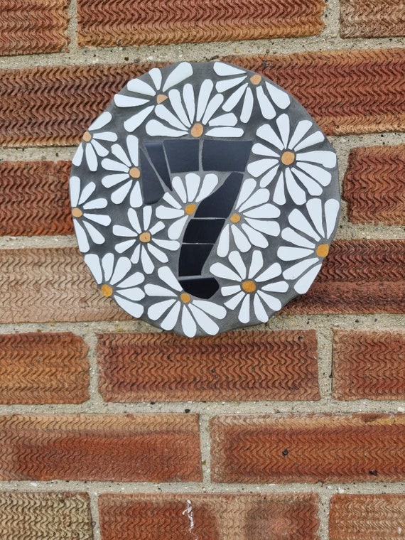 Mosaic Door Number Ceramic Door Plaque Custom Made Door - Etsy