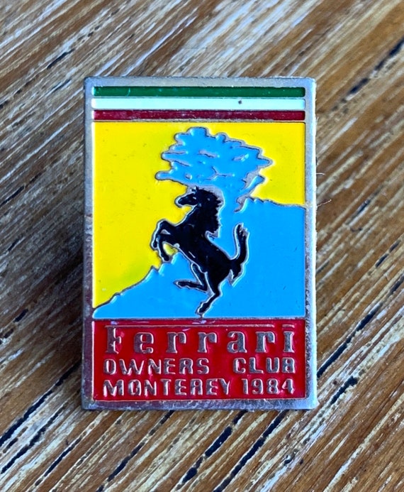 Genuine 1984 Ferrari Pin - Gem
