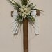 Cross Wreath With Flowers and Lights - Etsy