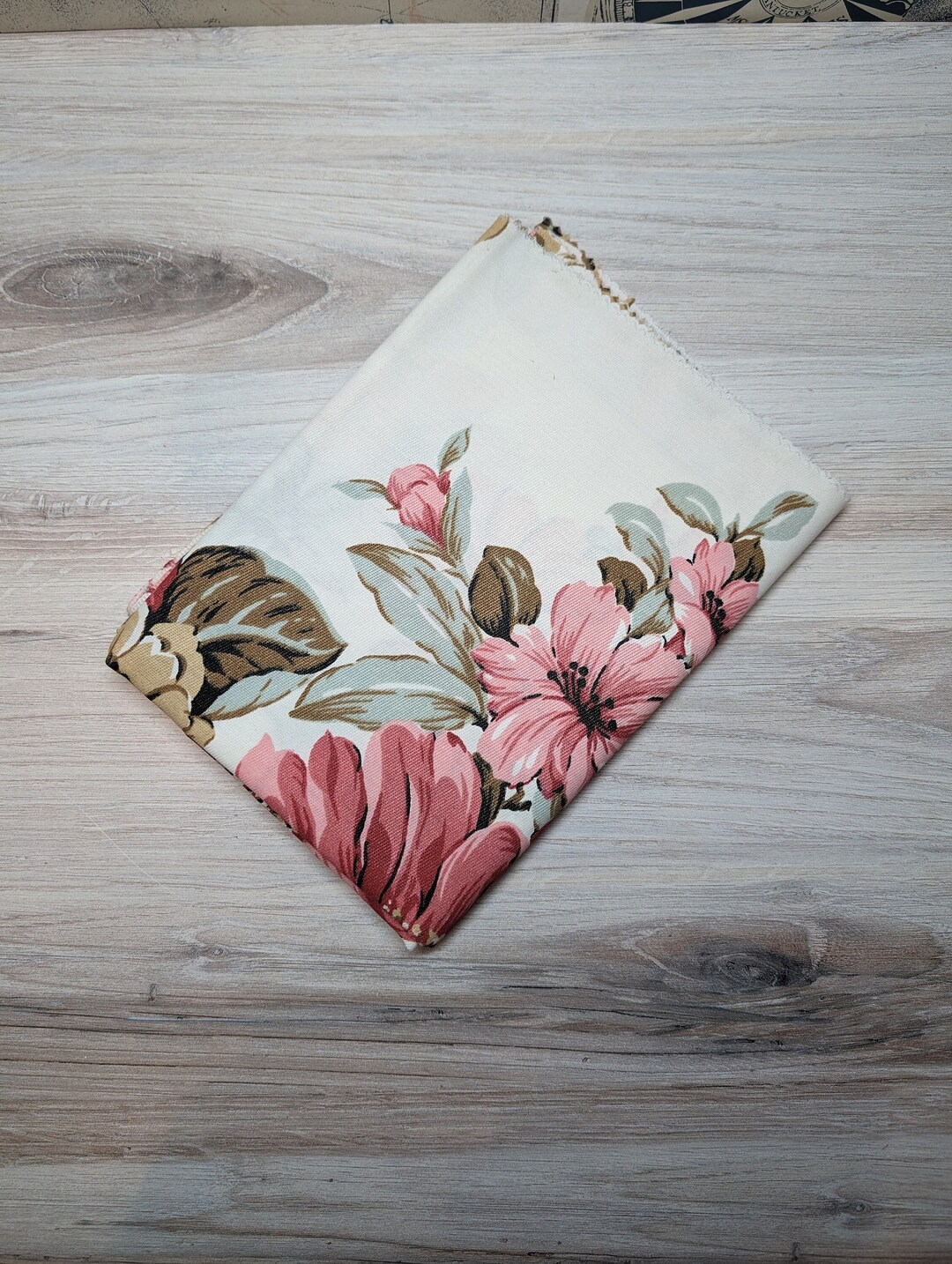 Vintage 19650's/60's Stiff, Shiny, Vinyl/paper Like Synthetic Large ...