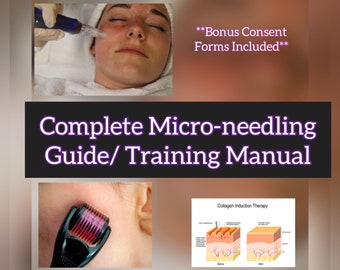 Microneedling Guide | Etsy