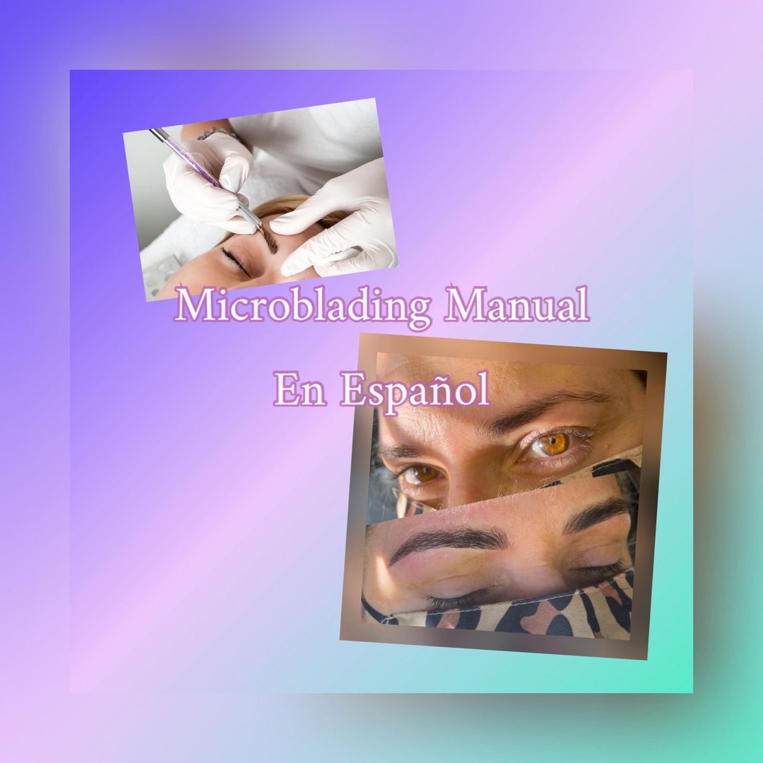 Spanish Microblading Manual - Etsy