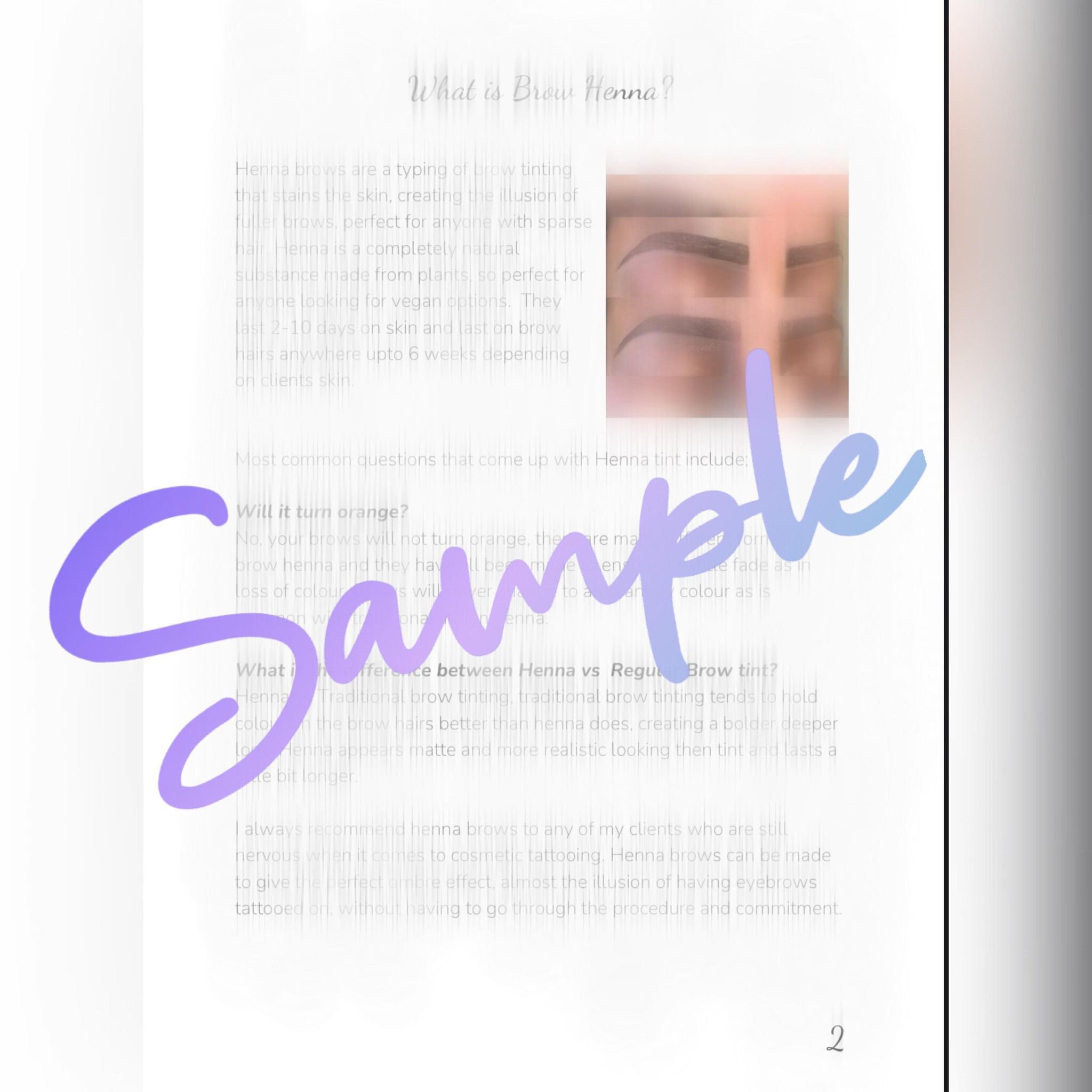 Spanish Microblading Manual - Etsy